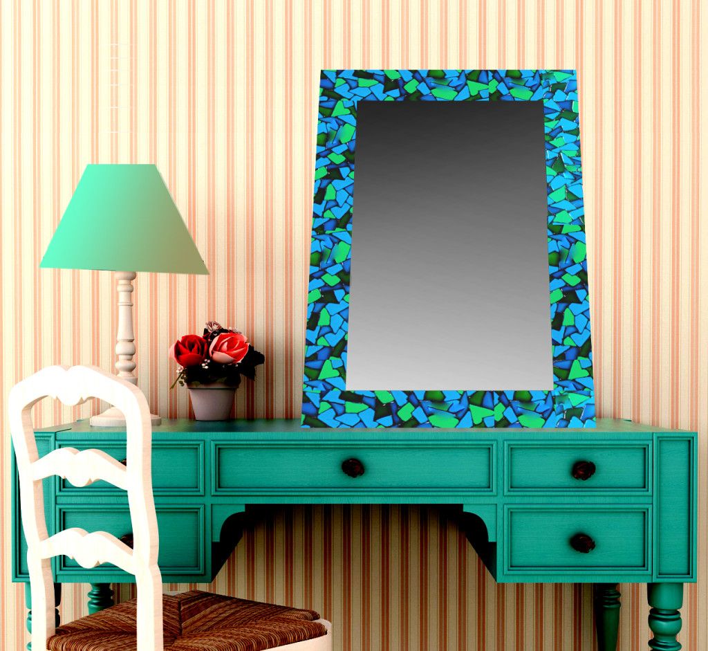 Espejos Vitral. Espejos Pintados a Mano. · Lámparas Sevilla